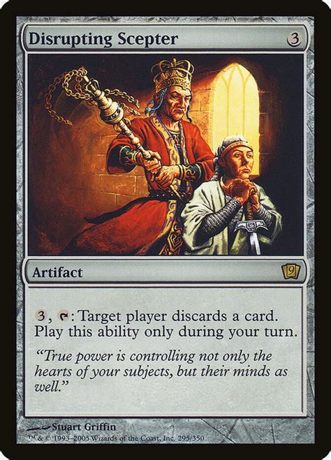Disrupting Scepter Magic The Gathering Mtg Cards