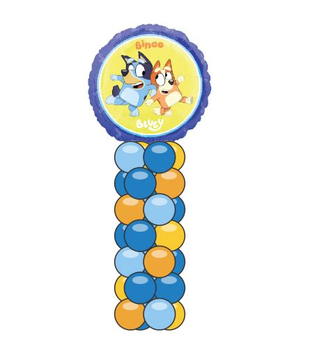 Send Bluey Mini Balloon Column In Winnipeg Mb Balloon Bouquets Plus