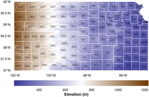 Kansas Elevation Range At Koby Rawling Blog