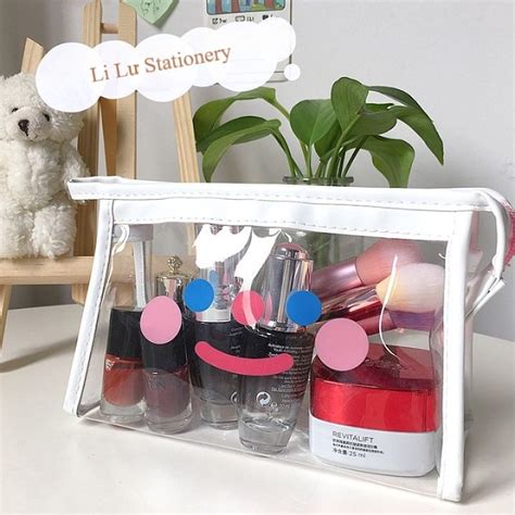 Mua Bóp Viết Trong Suốt Dễ Thương Hộp Bút Cute đựng Văn Phòng Phẩm Mỹ