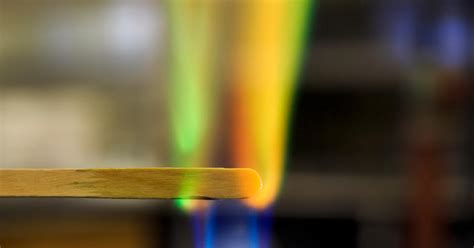 flame test using spray bottles science technician community