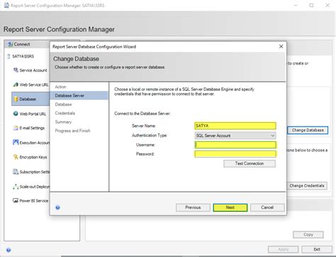 Report Server Configuration Manager Setup For Sql Server Reporting