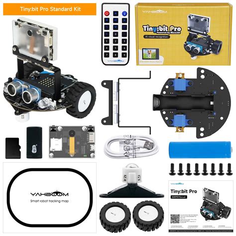 Tiny Bit Pro Ai Visual Robot Car Without Micro Bit