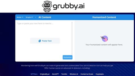 Grubby Ai Review How Good Is The Ai Text Humanizer
