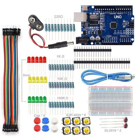Kit De Inicio UNO R Mini Compatible Con Arduino Turibot