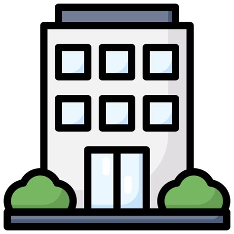 Apartment Free Buildings Icons