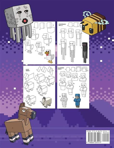 How To Draw Minecraft Mobs How To Draw Minecraft Mobs
