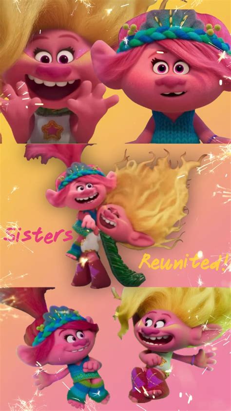 Trollsbandtogether Sistersreunite Sistersquad Poppy Viva Poppy