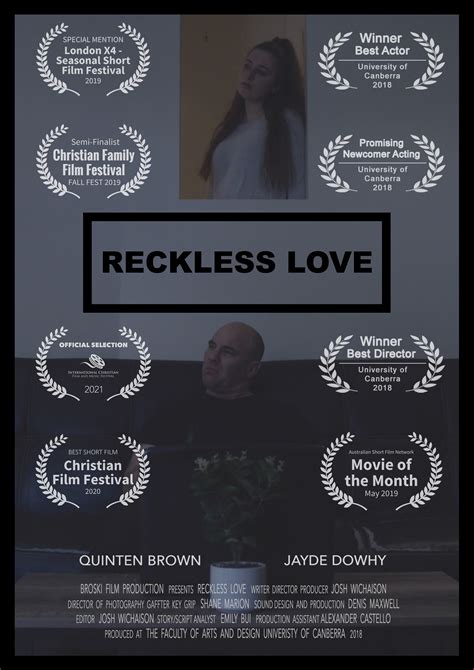 Reckless Love Movie 60 Photos Moonagedaydreamfilm