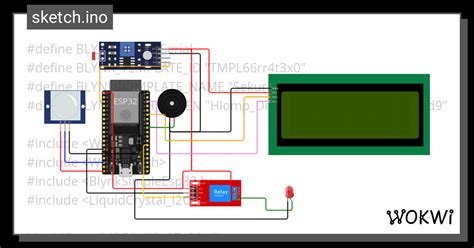 Sekuritas Rumah 2 Wokwi Esp32 Stm32 Arduino Simulator