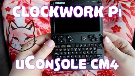 a closer look at the clockwork pi uconsole cm4 cyberdeck youtube