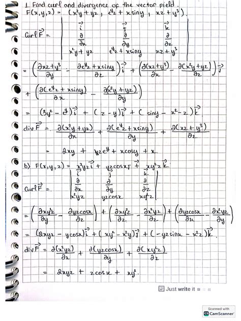 Curl And Div Pdf