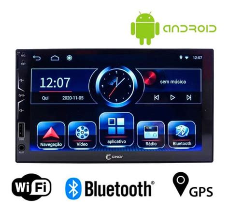 Central Multimidia Android Usb Bt Espelhamento Youtube Gps 7 Polegadas 701k First Option