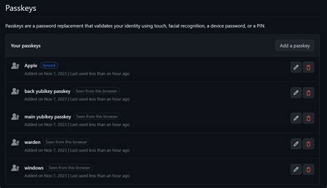 Passkey Setup Rbitwarden