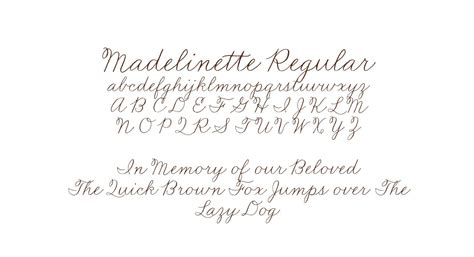 Cursive Script Fonts Heart To Heart Engravings
