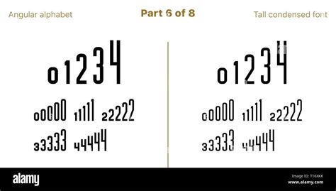 Condensed Bold Sans Serif Font Angular Vector Black Typefaces Part 6 Of 8 Set Of Tall Condensed Bold Sans Serif Font Angular Vector Black Typefaces Part 6 Of 8 Set Of Tall