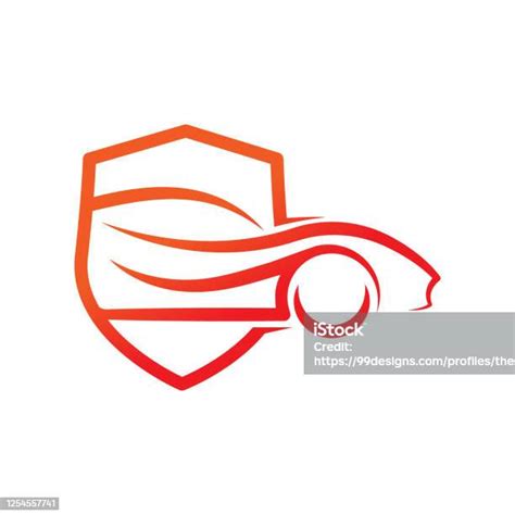 자동 자동차 로고 아이콘 벡터 일러스트레이션 템플릿입니다 모던 스포츠 카 벡터 로고 아이콘 실루엣 디자인 자동차 수리 딜러 차고 및 서비스에 대한 자동차 로고 벡터 그림