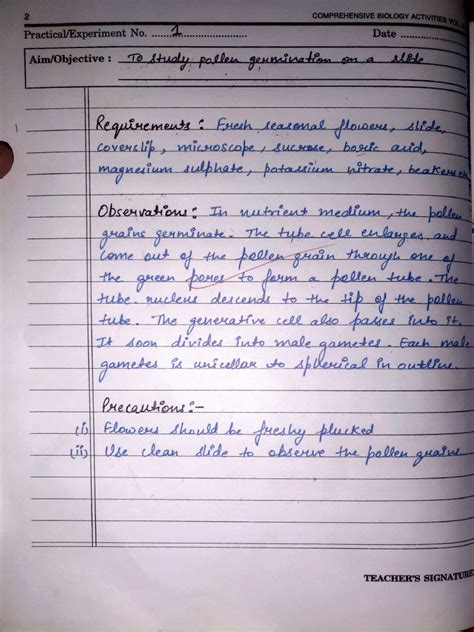 Bio Practical File Pdf