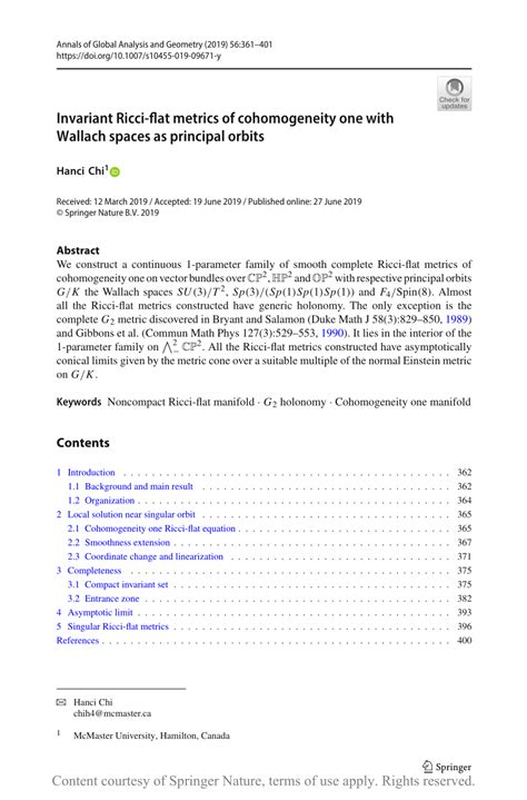 Invariant Ricci Flat Metrics Of Cohomogeneity One With Wallach Spaces