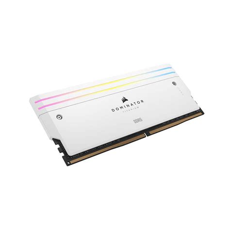 Ram Corsair Dominator Titanium Rgb 48gb 24gbx2 Ddr5 Bus 7200mhz White Cmp48gx5m2x7200c36w