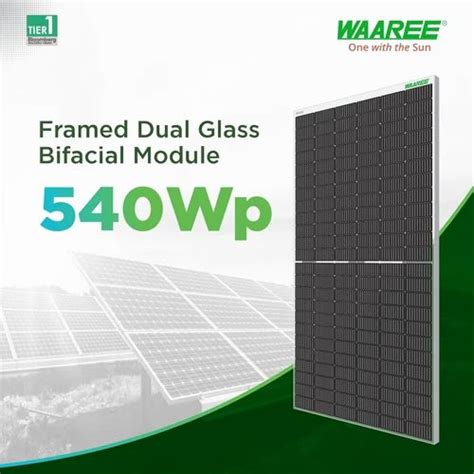Waaree 540 Watt Bifacial Mono Perc Solar Panel At ₹ 17 Watt Solar Inverter In Aurangabad Id