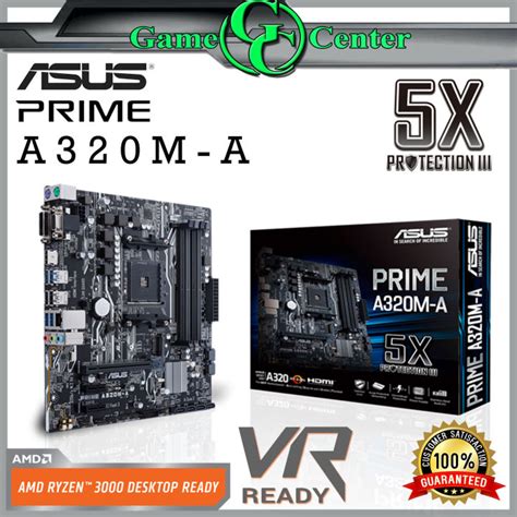 Asus Prime A320m A Amd A320 Chipset Amd Ryzen 3000 Desktop Ready 5x