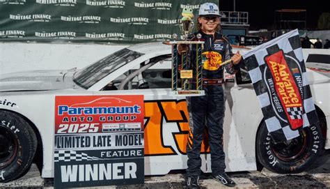Wyatt Miller Scores First Pavement Win At Hickory In Limited Lates
