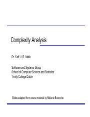 Understanding Algorithm Complexity: Time vs. Space Analysis | Course Hero