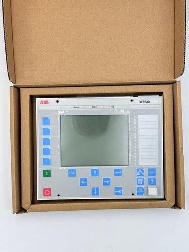 Abb Ref630 1khl160003r0001h Sn 1yr180071271 Control Panel Item As Is
