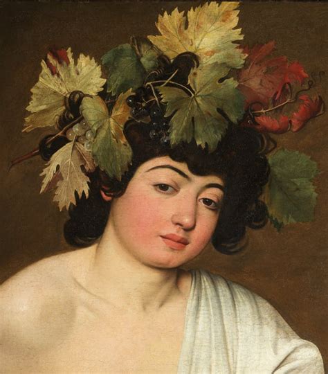 Caravaggio Bacchus Self Portrait
