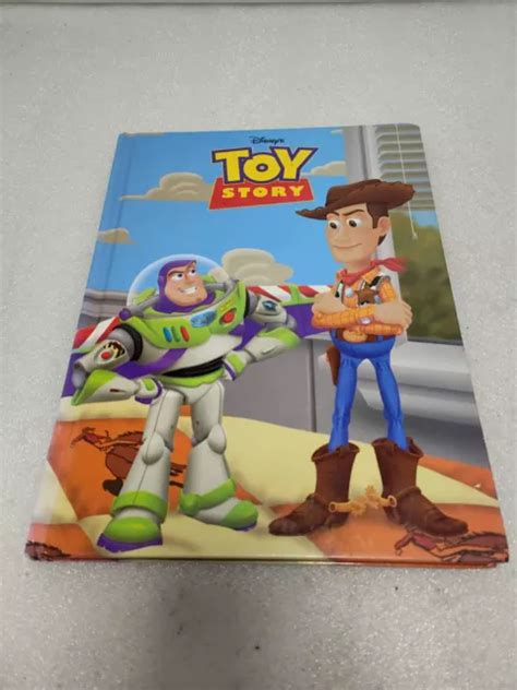 Walt Disney Toy Story Storybook Hard Book 1996 Mouse Works Woody Buzz