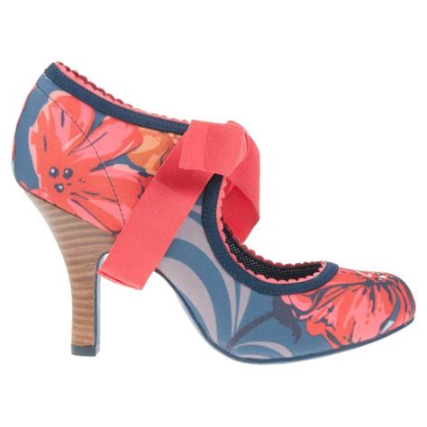 Ruby Shoo Willow Coral 09177 Court Shoes Humphries Shoes