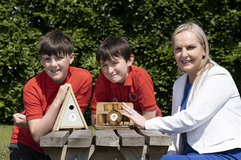 Barratt Developments And Stepps Primary School Celebrate Garden Wildlife Week Scottish