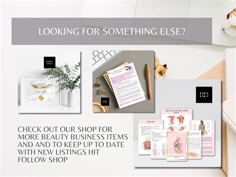 Eyebrow Threading Training Course Editable Beauty Training Manual