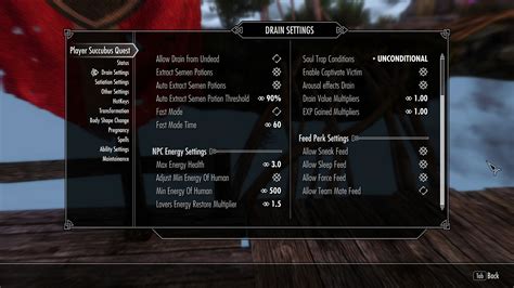 Sexlab Deadly Drain Se Enhanced Beta Page 27 Downloads Skyrim Special Edition Adult