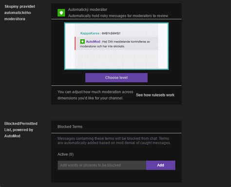 i disabled automod and can t turn it back on help r twitch