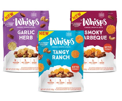 Whisps Cheese Crisps And Nuts Snack Mix Variety Pack Keto Friendly Low