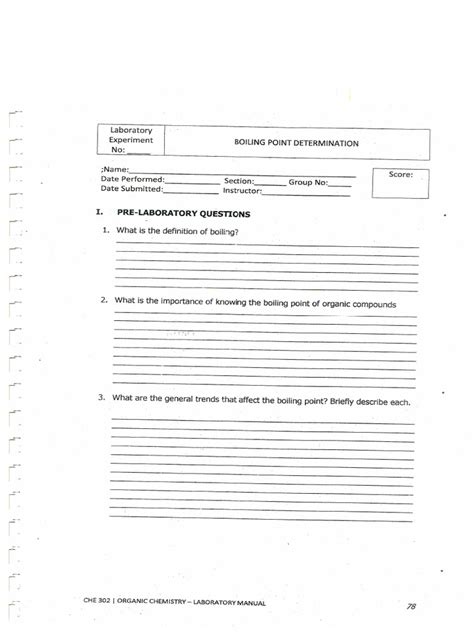 Boiling Point Determination Pdf