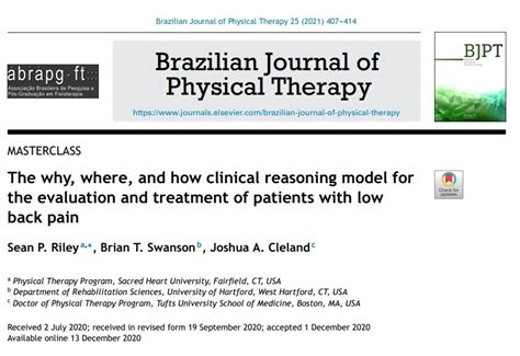The Whywhere And How Clinical Reasoning Model For The Evaluation And