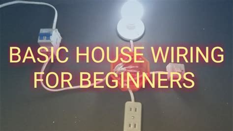 House Wiring Tutorial For Beginners TAGALOG YouTube