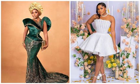 Bridal Fashion Five Stylish Outfits Worn By Veekee James During Her Wedding Season Kemi