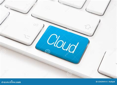 Cloud Computing Stock Photo Image Of Button Support