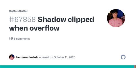 Shadow Clipped When Overflow Issue 67858 Flutter Flutter GitHub