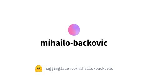 Mihailo Backovic Mihailo Backovic
