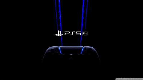 Playstation 5 Pro Controller 4k Uhd Wallpaper For Ultrahd Desktop And