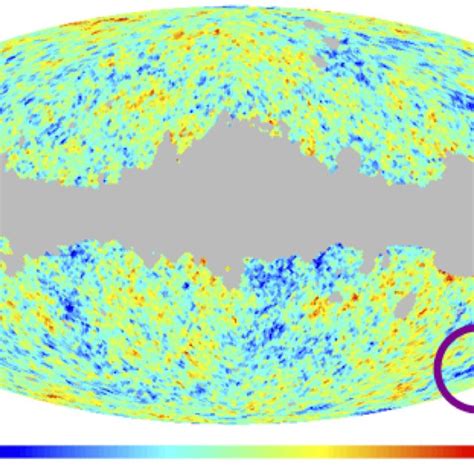 A Cmb Temperature Fluctuations Obtained From Wmap Data Centred In