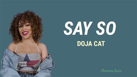 Doja Cat Say So Lyrics