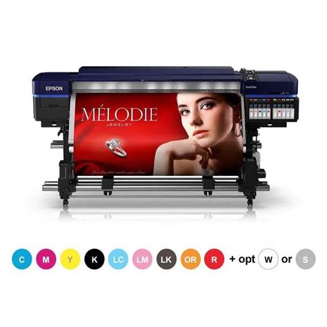 Epson Surecolor Sc S Inch Eco Solvent Signage Printer Dual Head Colour Machine At