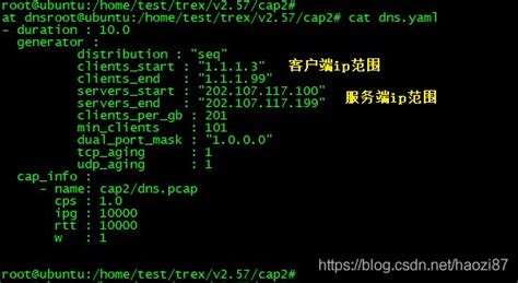 Trex学习（一）环境搭建和数据包回放说明trex发包服务器搭建 Csdn博客