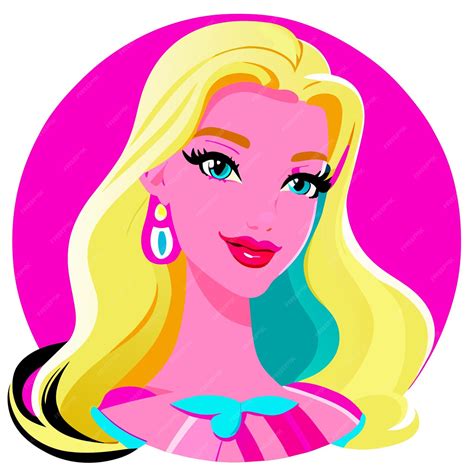 Barbie Vector Illustration Premium Ai Generated Vector